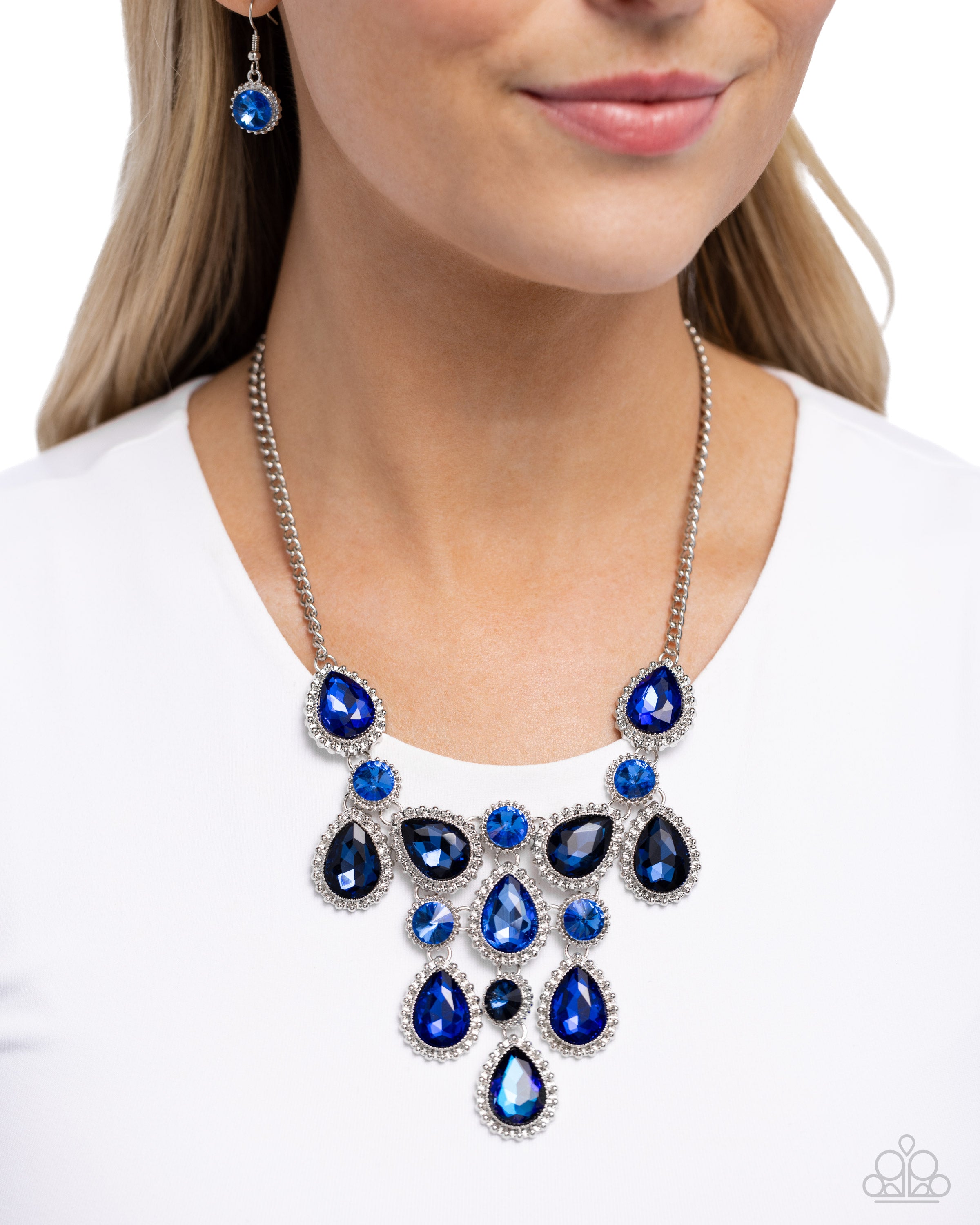 Paparazzi Dripping in Dazzle - Blue – Studio Bling by Glam With Mack